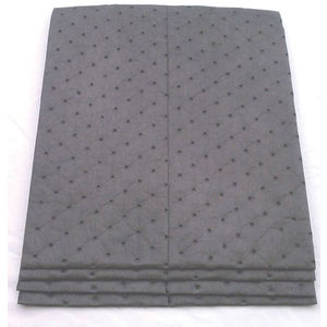 18"x15" Gray Medium Weight - Laminated Universal Sorbent Pad | Fastenal