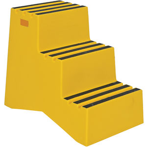 Polyethylene Yellow Step Stool | Fastenal