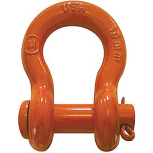 7/16" 4000 lb-WLL Painted Micro Alloy Round Pin Anchor Shackle | Fastenal