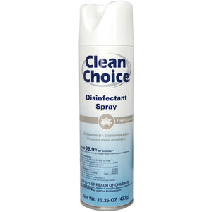 20oz Clean Choice® Fresh Linen Disinfectant Spray | Fastenal