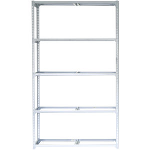 48"W x 24"D x 84"H 5 Shelf 750 lb/shelf Capacity Rivet Rack Starter ...