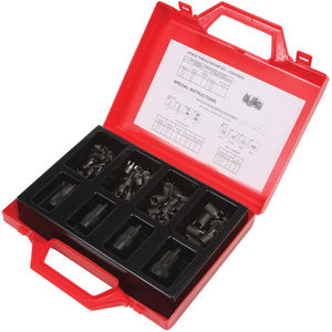 42pc 1/4-1/2 UNC Carbon Steel Keysert Threaded Insert Repair Kit | Fastenal