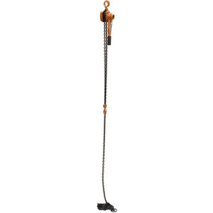 1500lb WLL 20' Weston Brake Economy Lever Chain Hoist | Fastenal