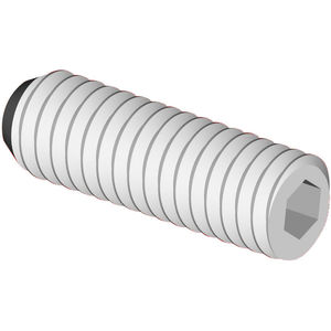 #10-24 x 3/16" Hex Drive Head Nylon Socket Set Screw | Fastenal