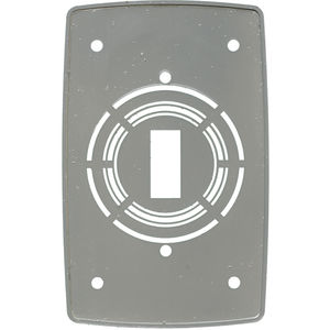 16-in-1 Clear / Gray Polycarbonate Weatherproof Knockout Cover | Fastenal