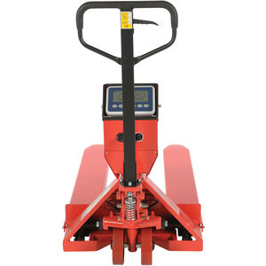 27-1/2"x48" 5000lb Capacity Steel Standard Profile Pallet Truck w ...