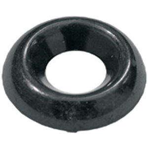 #8 Black Countersunk Brass Finish Washer | Fastenal