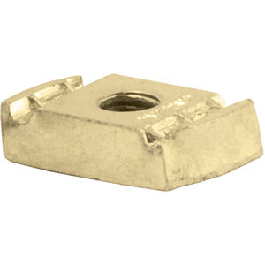 3/8" Yellow Zinc Plated Steel Clamping Channel Nut without Spring ...