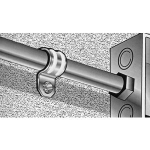 Ramset® 38HSMP034 3/8" Conduit Strap w/ 3/4" Plated Pin | Fastenal