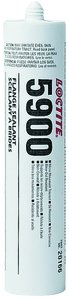 10.1oz Cartridge Black Silicone Loctite® 5900 Heavy Body Flange RTV ...