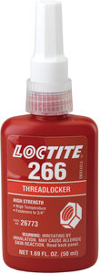 50ml Bottle Red Orange Loctite 266™ High Temperature/High Strength ...