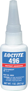 1oz Net Wt Loctite® 496™ Super Bonder® Instant Adhesive | Fastenal