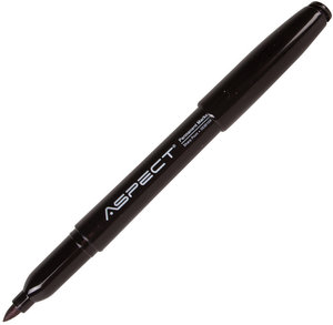 Black Fine Point Aspect® Permanent Marker 2Ct | Fastenal