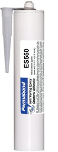 320mL Cartridge Permabond® ES550 Gray High Viscosity Single Part Epoxy ...
