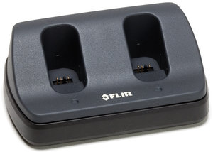 T197882 FLIR 2-Bay Battery Charger for T620 Thermal Imaging Camera ...