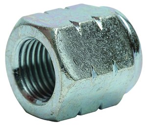 3/4"-16 Grade 8 Zinc Finish N1268 Steel Double Notch Nylon Insert Lock ...