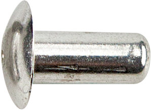 3/16" x 3/8" Modified Brazier Head Solid 2117T4 Aluminum Alloy Rivet ...
