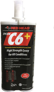 20 fl.oz. Cartridge ITW Red Head Epcon C6+ Anchoring Epoxy | Fastenal