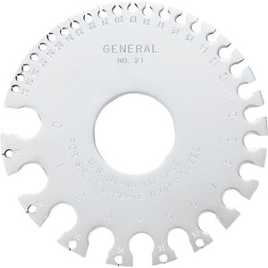 General® Sheet Metal Gauge | Fastenal