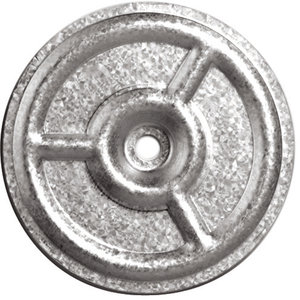 3" Round Flat Bottom Metal-Roof Insulation Plates | Fastenal