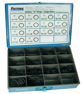 140Pc Nitrile Large Diameter Standard Assortment O-Ring Kit | Fastenal